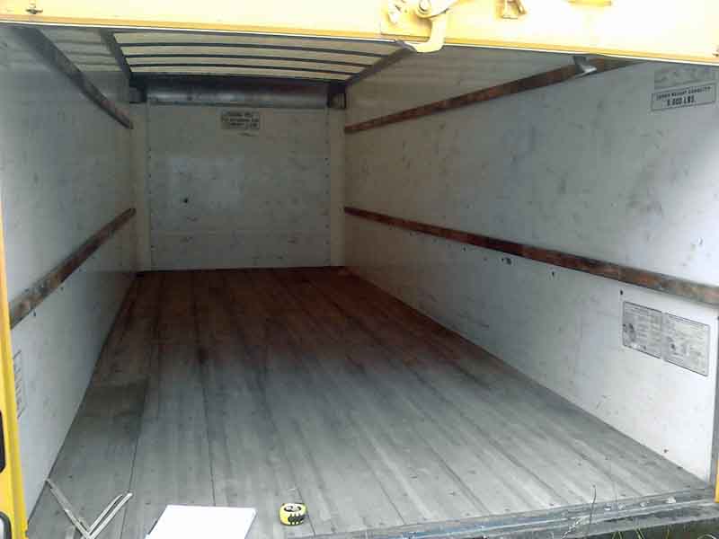 Van Body City selling Used Van Bodies for Trucks
